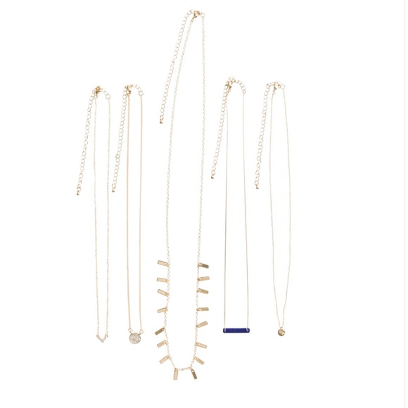 Kevia | Jewelry | Kevia Frederick Five Piece Necklace Set | Poshmark